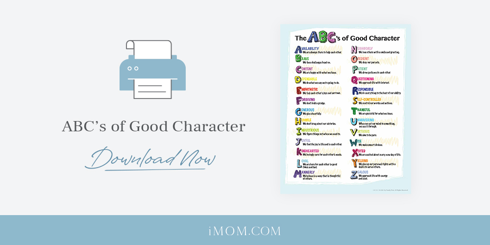 ABC's of Good Character - iMOM