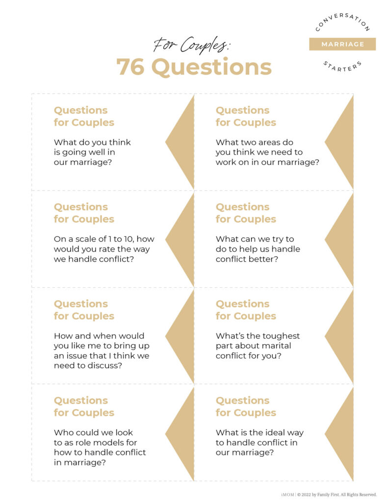 1000+ Great Conversation Starters for Families - iMOM