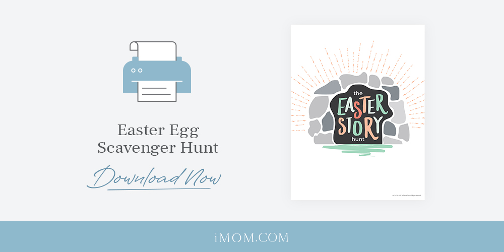 Easter Egg Scavenger Hunt with the Easter Story - iMOM