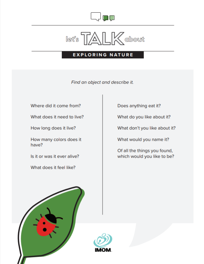 Nature Scavenger Hunt - iMOM