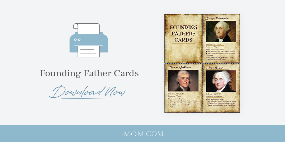 Founding Father Cards - iMOM