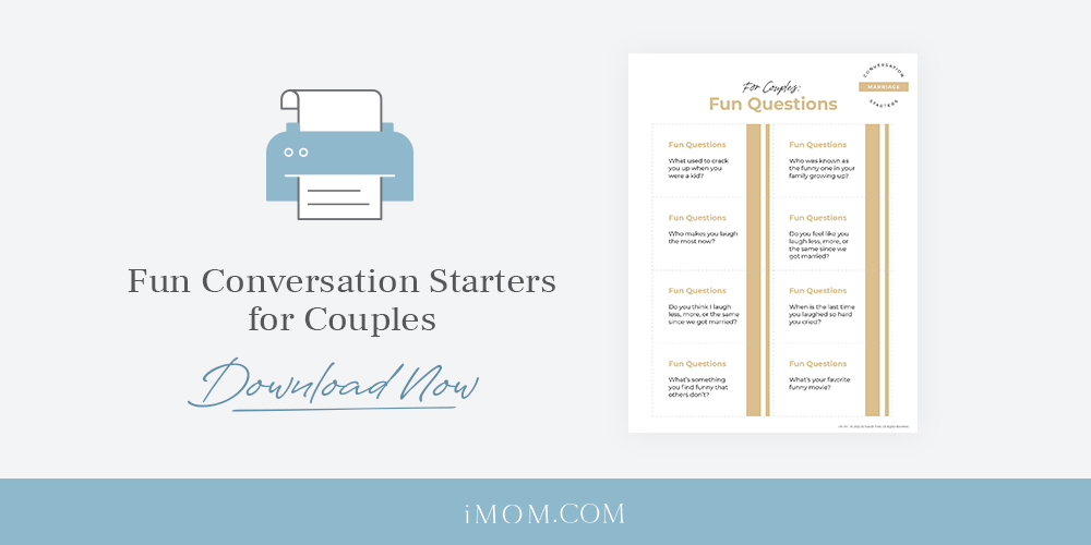 Fun Conversation Starters for Couples - iMOM