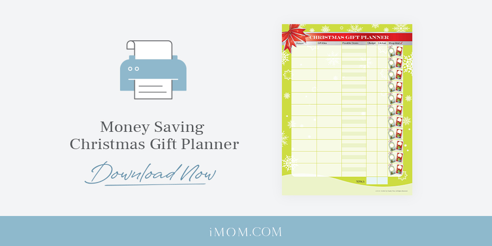 Money Saving Christmas Gift Planner IMOM money-saving-christmas-gift-planner-imom