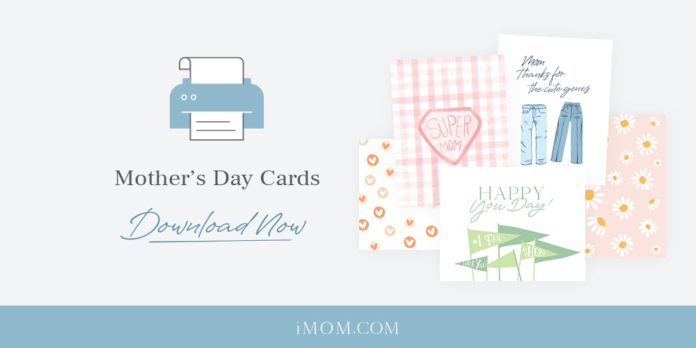 8 Free Printable Mother's Day Cards - iMOM