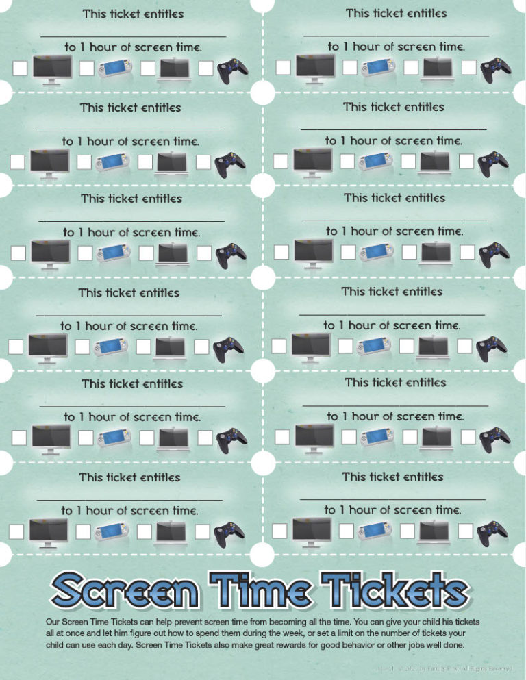 The Must Have Screen Time Contract for Kids - iMOM