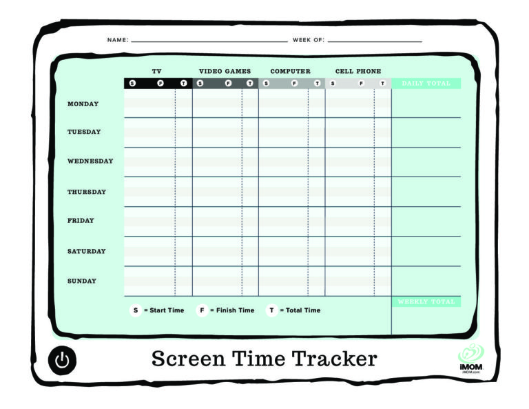 5 Screen Time Recommendations and Rules - iMOM