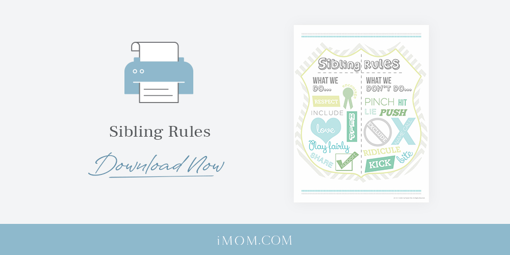 Sibling Rules - iMOM