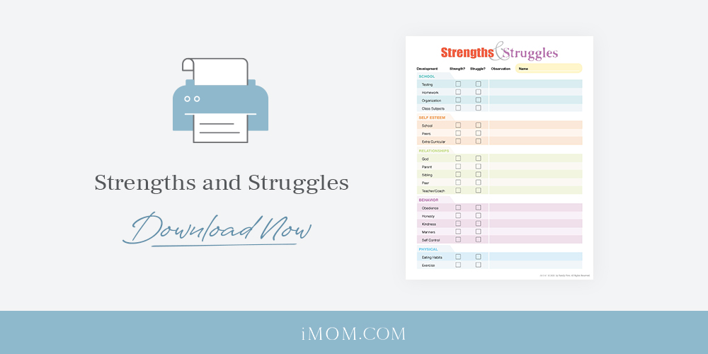 Strengths and Struggles - iMOM
