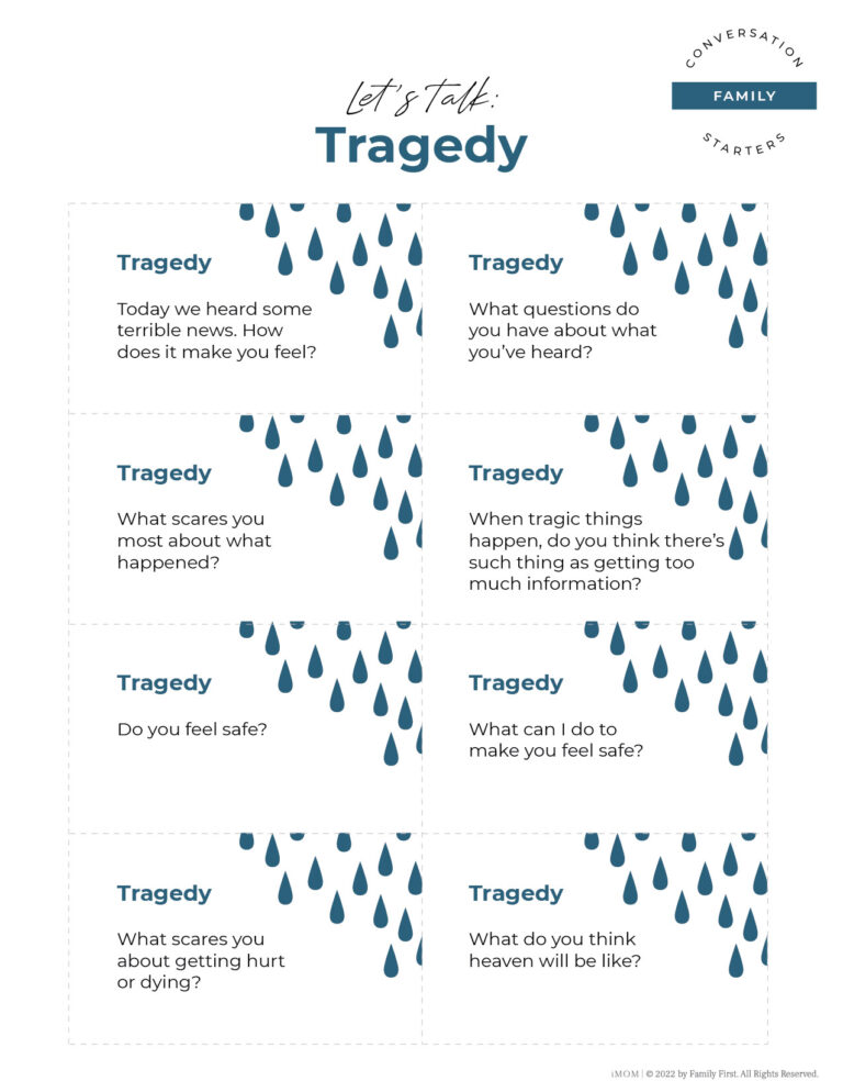 Parenting Well When Tragedy Strikes - iMOM