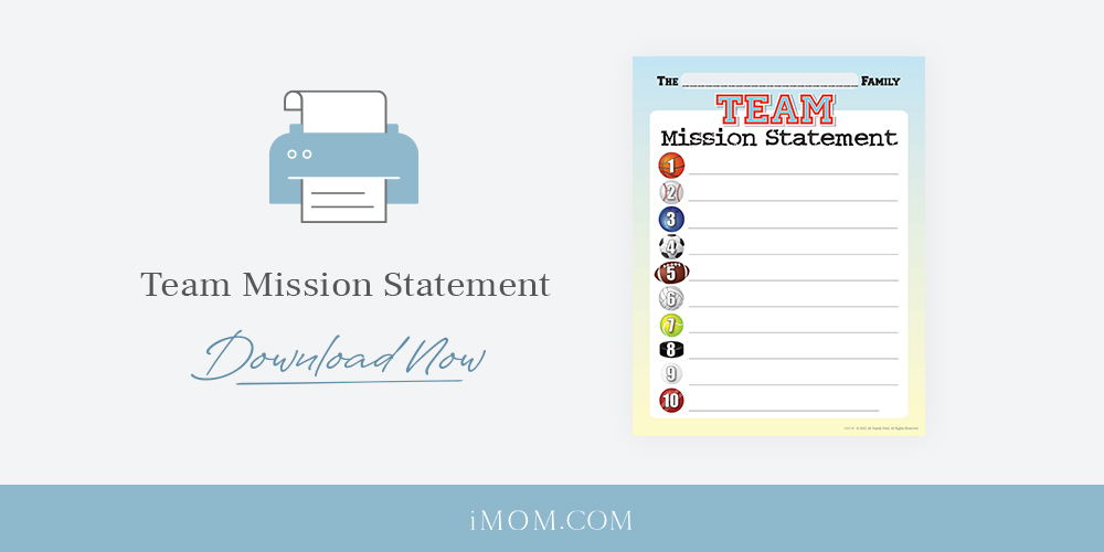 Team Mission Statement - iMOM