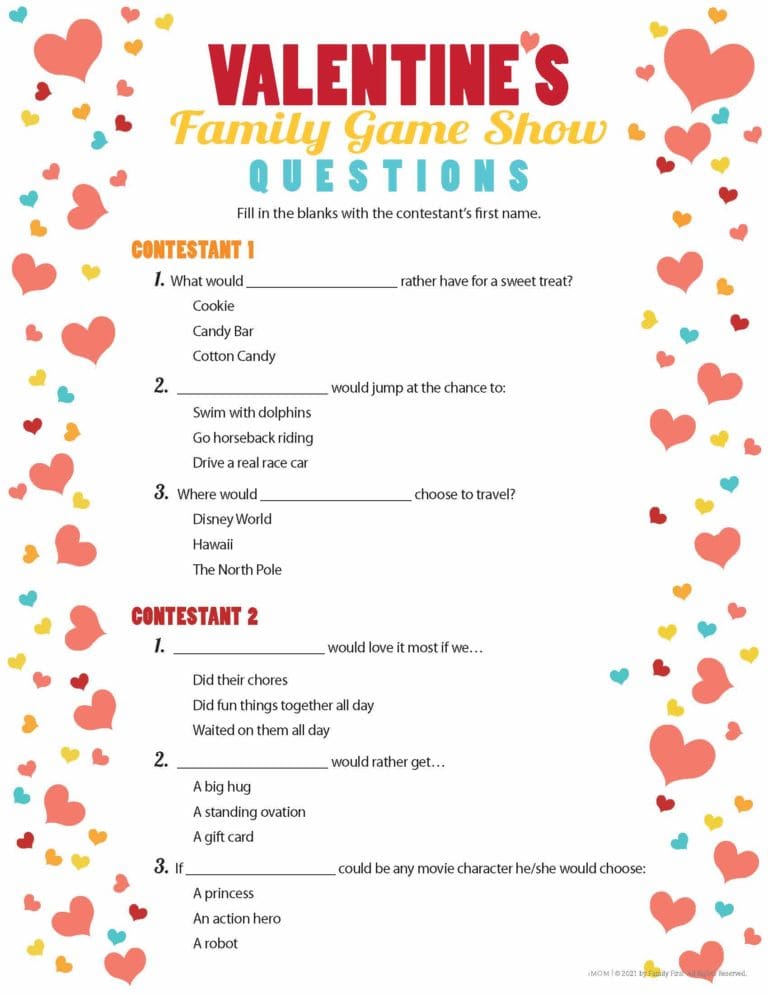 Cute and Free Valentine's Day Printables - iMOM