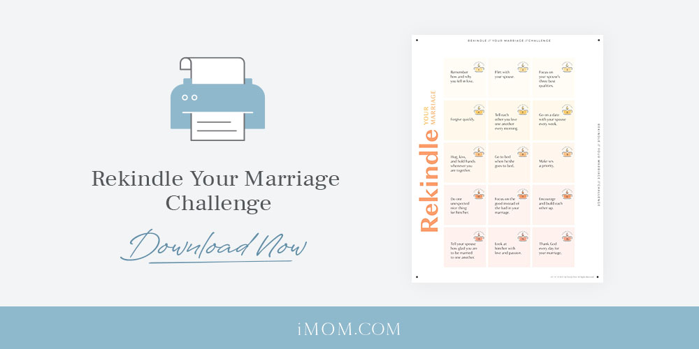 Rekindle Your Marriage Challenge - iMOM