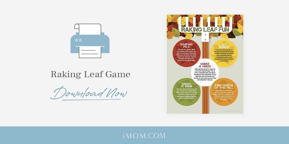 Raking Leaf Game - iMOM