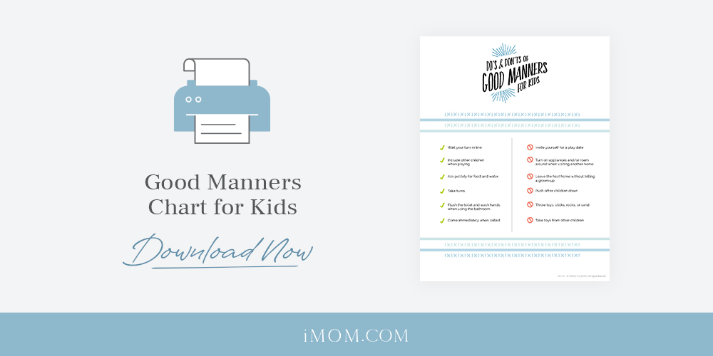 Good Manners Chart