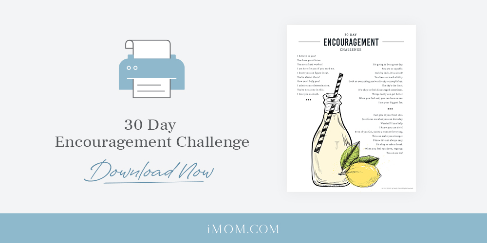 30-Day Encouragement Challenge - iMOM
