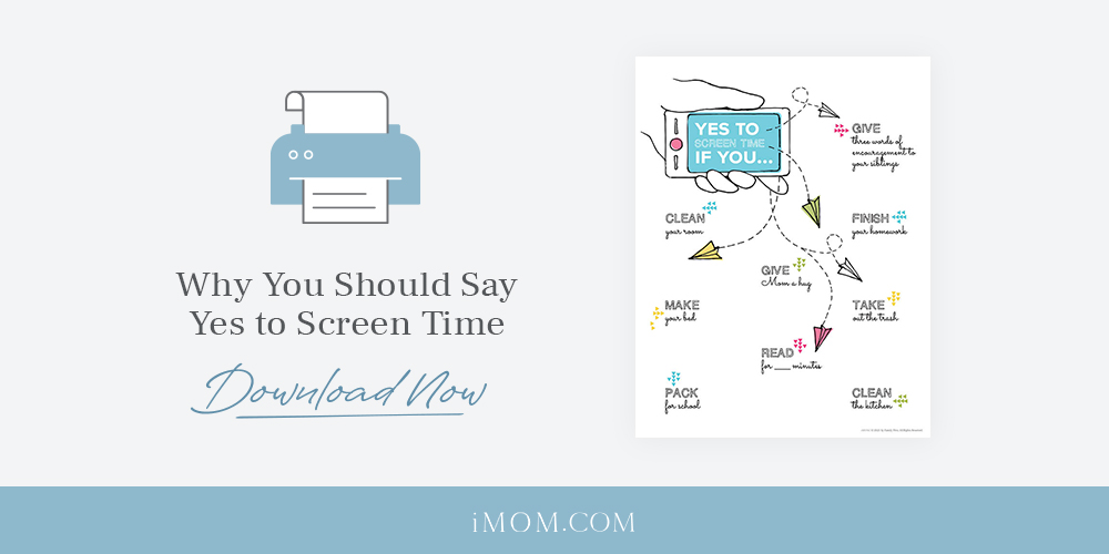 Why You Should Say Yes to Screen Time - iMOM