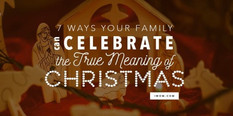 3 Ways to Show Your Kids the True Meaning of Christmas - iMOM