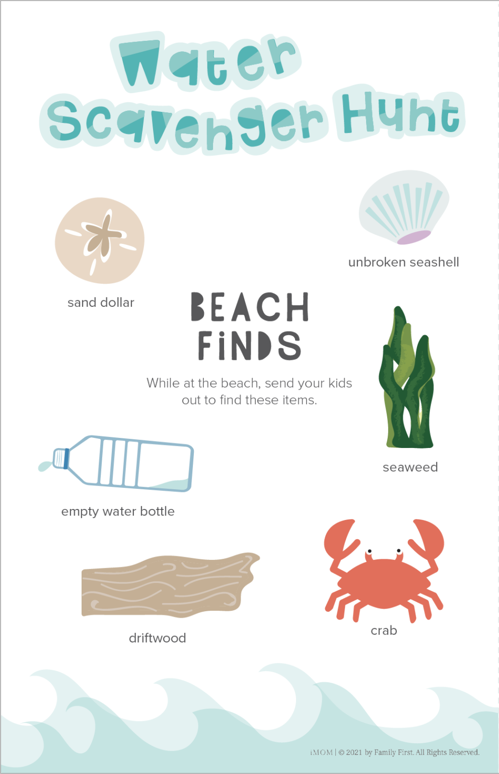 Nature Scavenger Hunt - iMOM