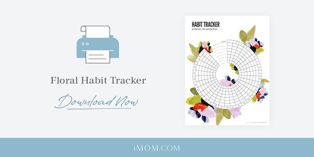 Floral Habit Tracker - iMOM
