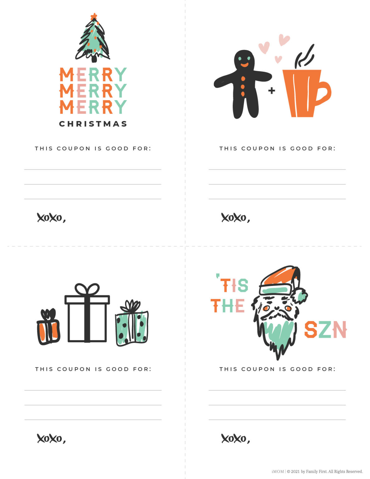 Free Printable Lunchbox Notes & Coupons for Kids - iMOM