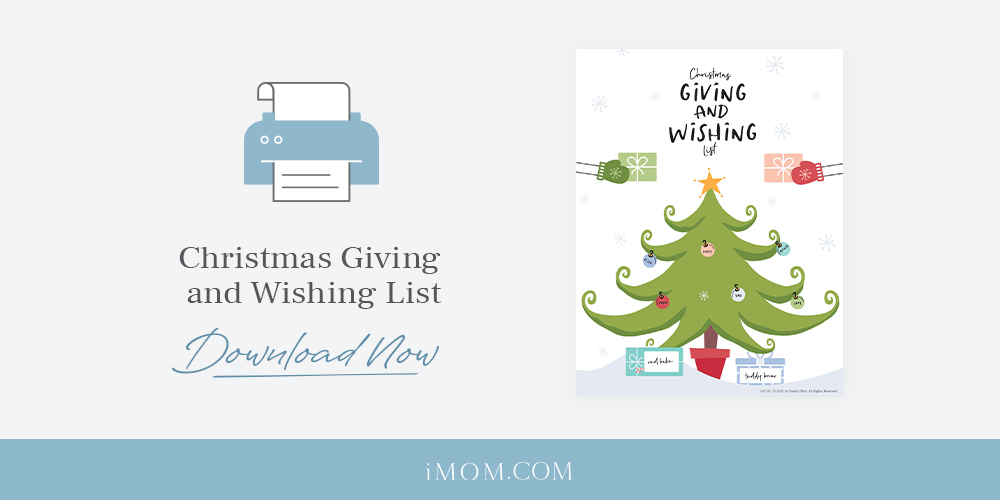 Christmas Giving and Wishing List - iMOM