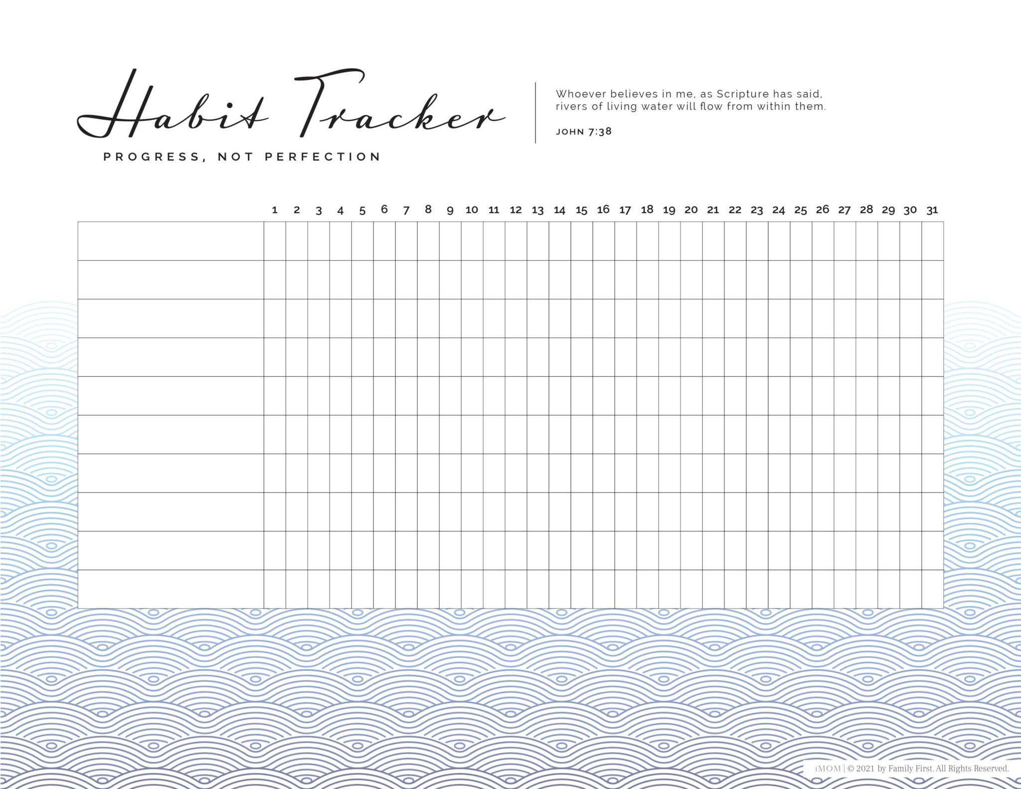 Geometric Habit Tracker - iMOM