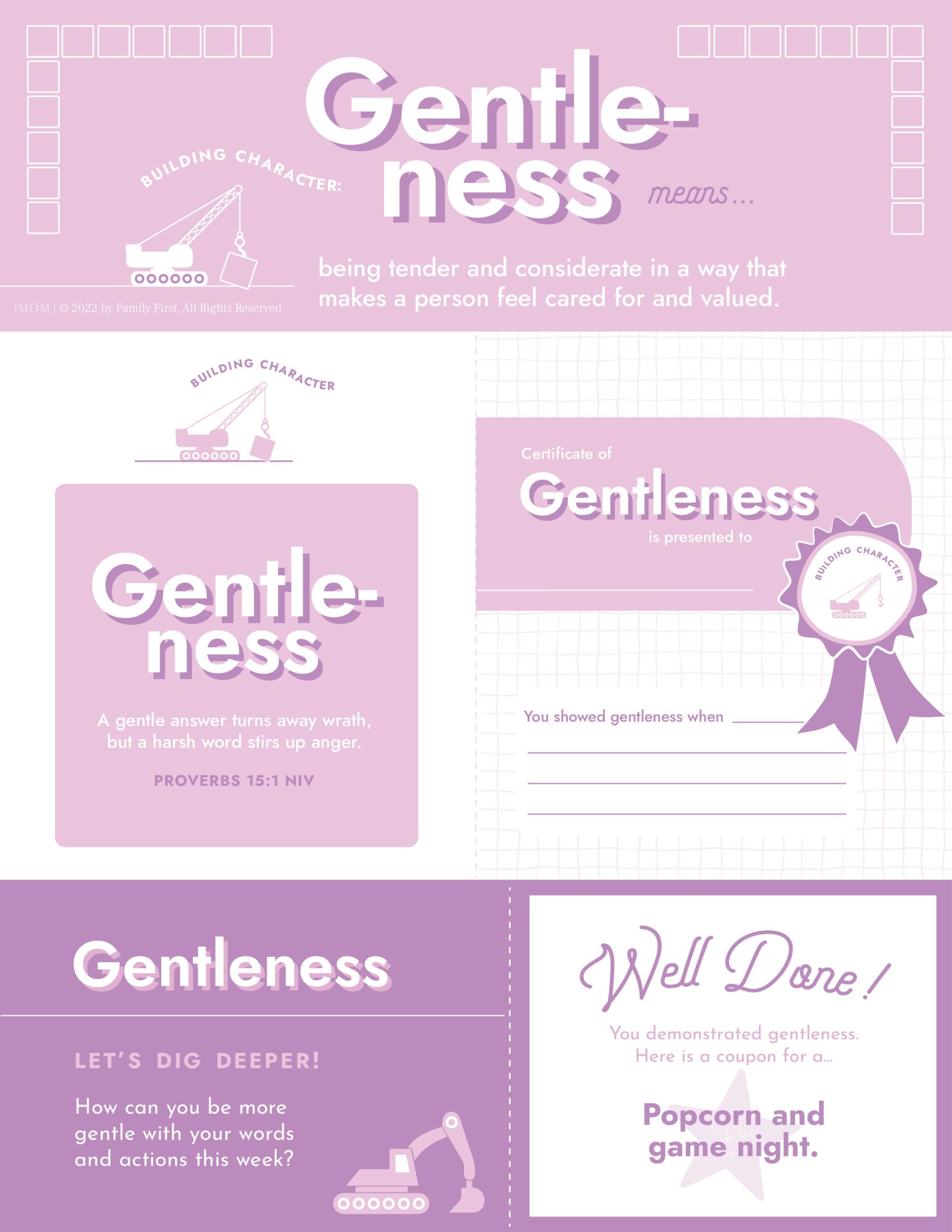 Good Character Traits: How to Be Gentle - iMOM