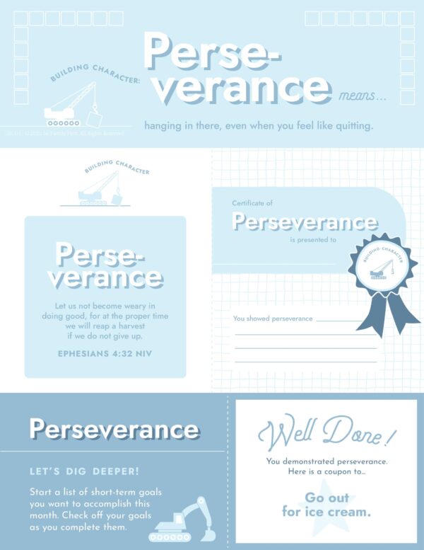 Good Character Traits: Perseverance for Kids - iMOM