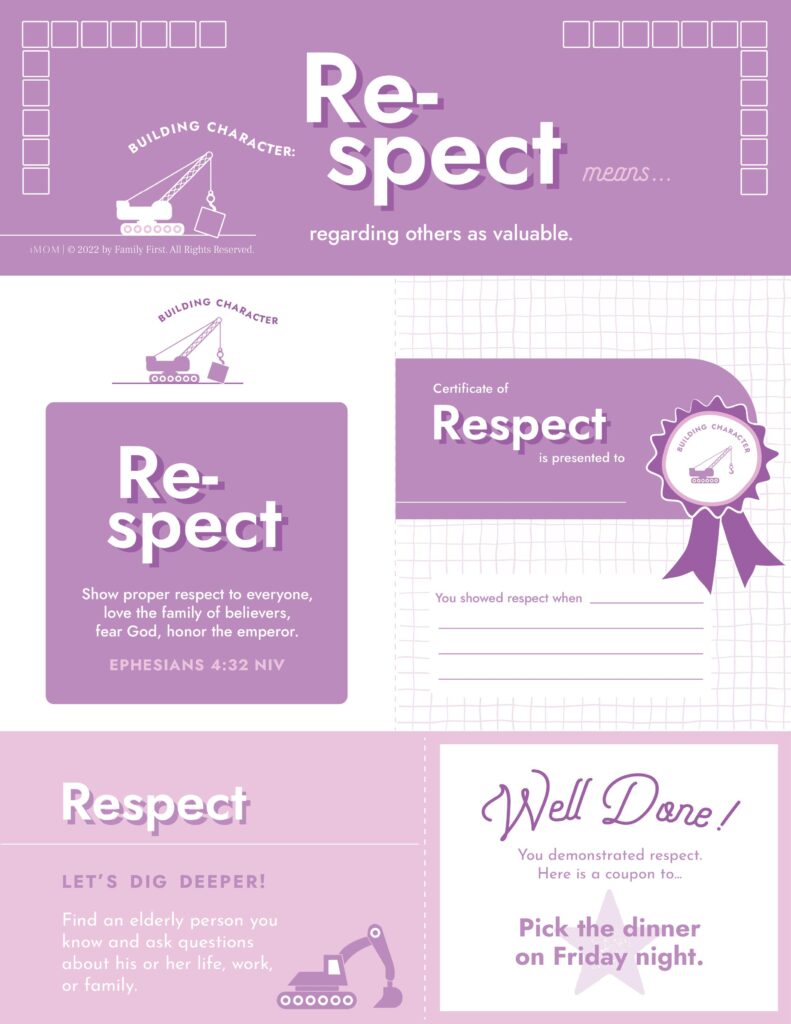 Good Character Traits: How to Teach Kids Respect - iMOM