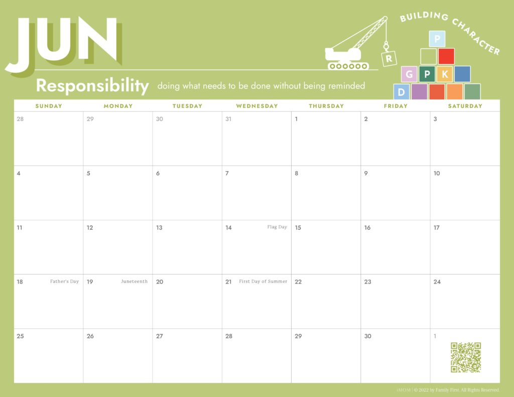 Good Character Traits: Teaching Responsibility - iMOM