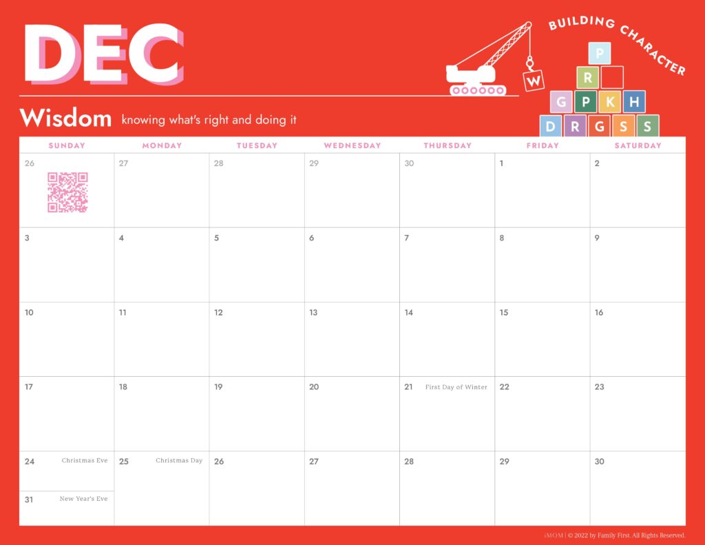 Good Character Traits: Wisdom for Kids - iMOM