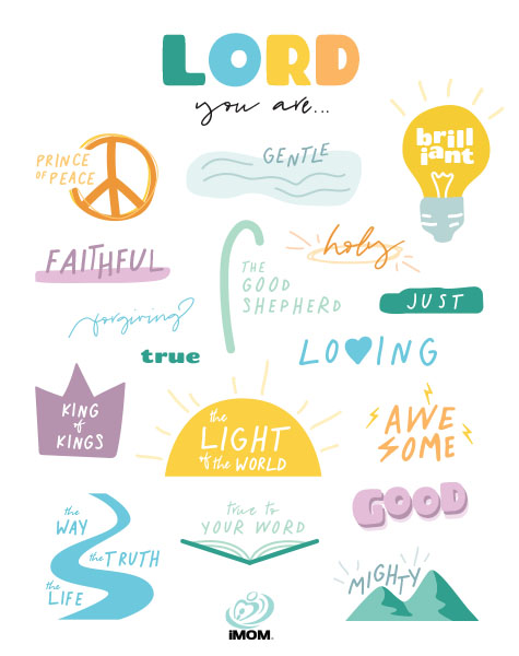How to Praise God - Kids Free Printable - iMom