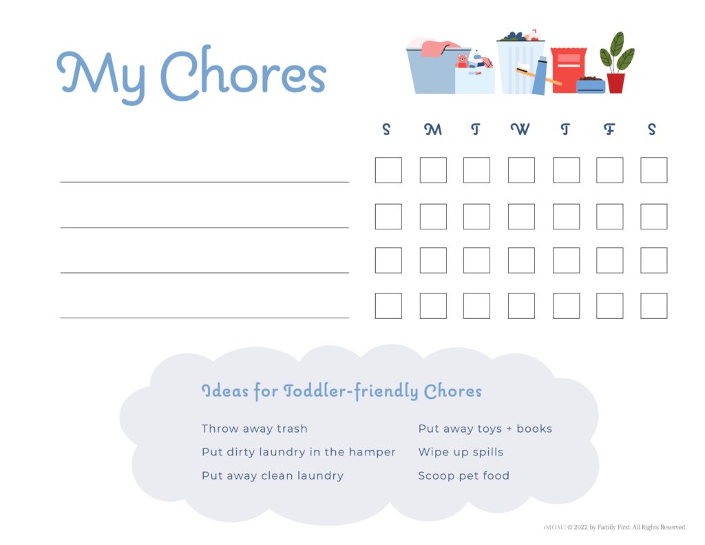 Chore Charts for Teenagers - iMOM