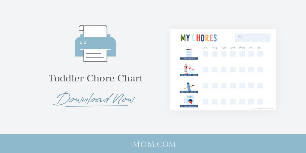 Toddler Chore Chart - iMOM