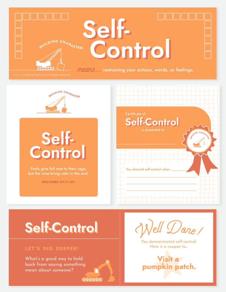 Self-Control Conversation Starters for Kids - iMOM